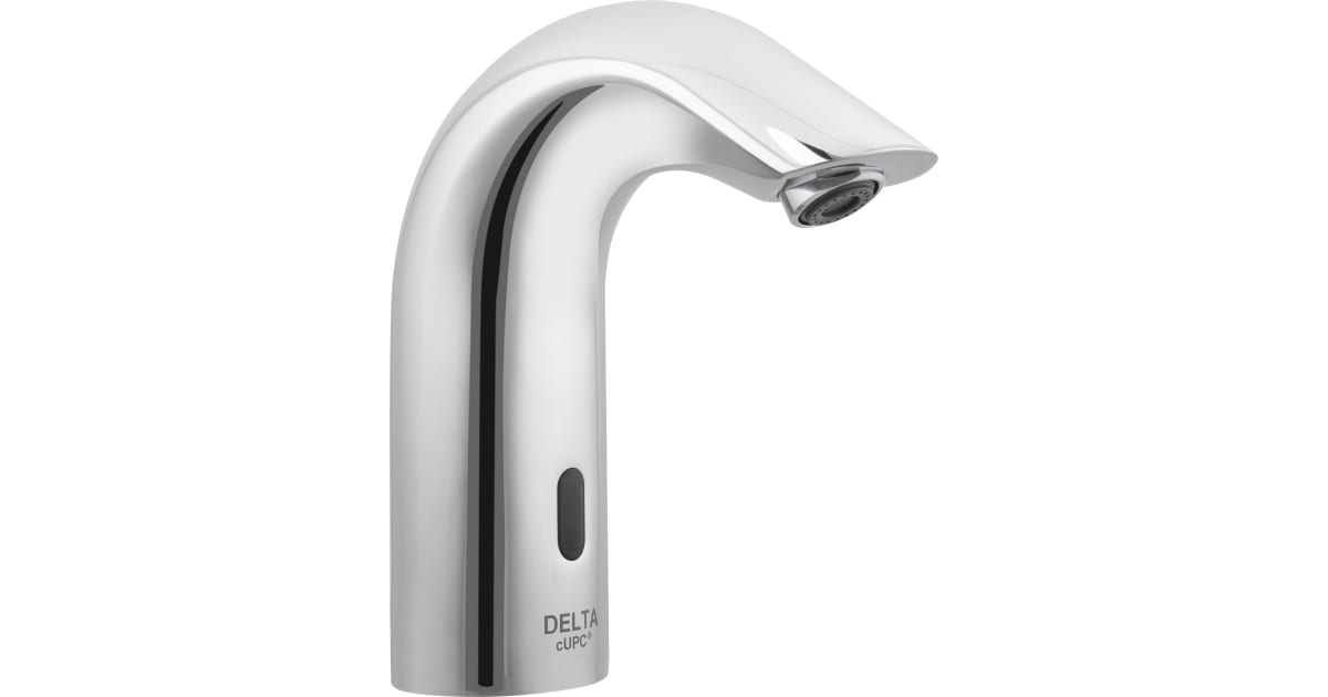 Delta DEMD-101LF-NS .5 GPM Single Hole Electronic Bathroom Faucet ...
