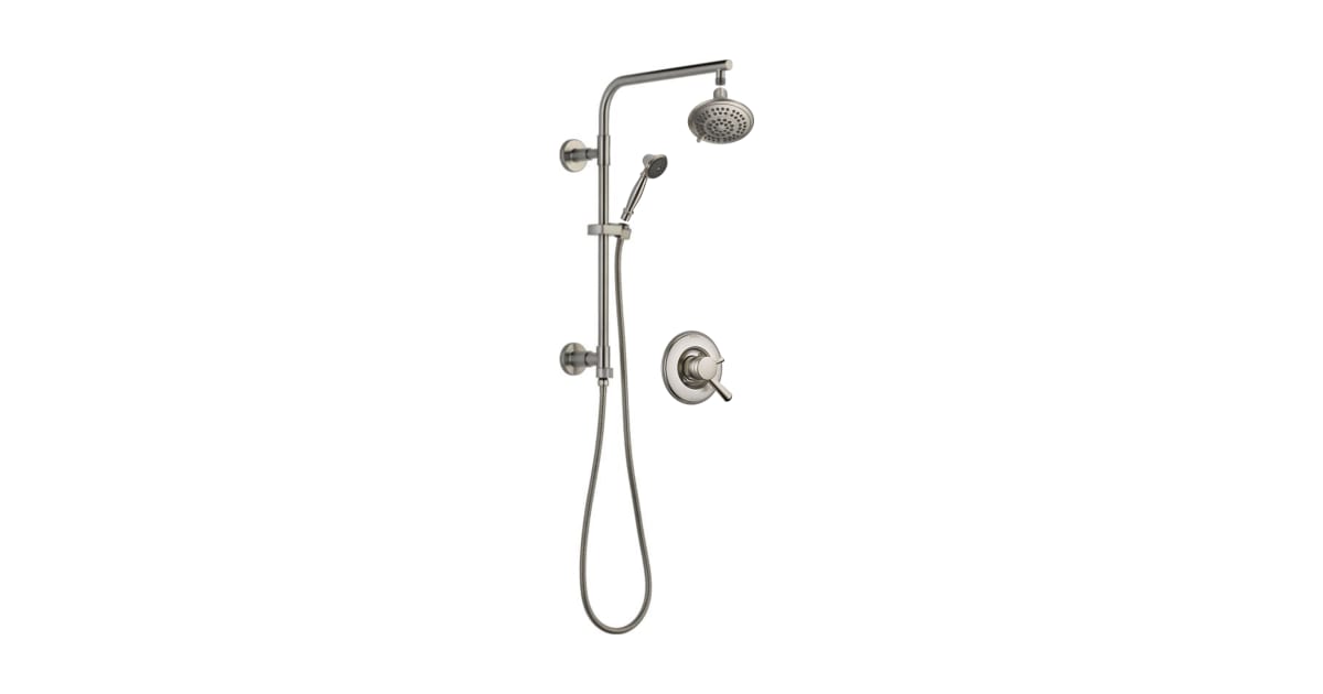 Delta DSS-Emerge-18R-1705-SS Linden Pressure Balanced Shower System ...