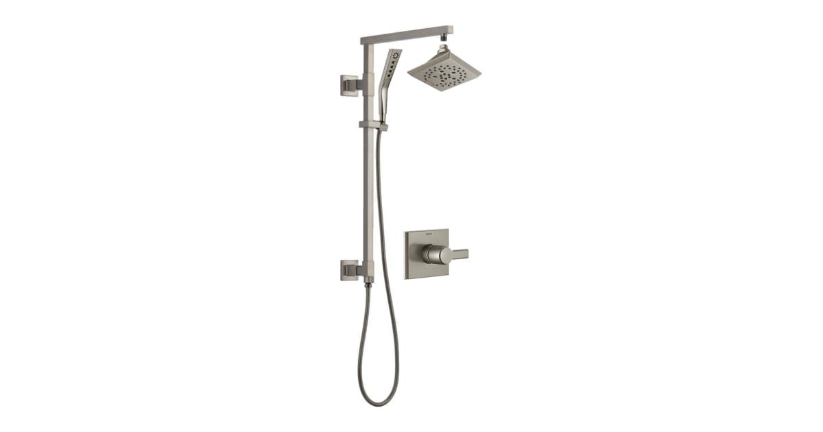 Delta DSS-Emerge-26A-1405-SS Pivotal Pressure Balanced Shower System ...