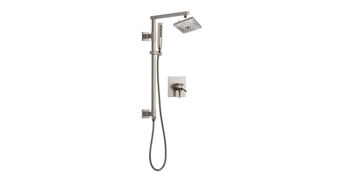Delta DSS-Emerge-26A-1702-SS Zura Pressure Balanced Shower | Build.com