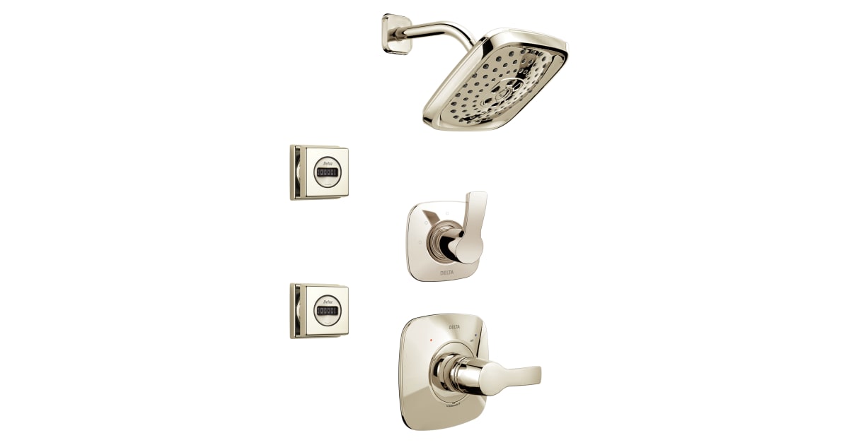 Delta DSS-Tesla-1402-H2O-PN Monitor 14 Series Pressure Balanced Shower ...