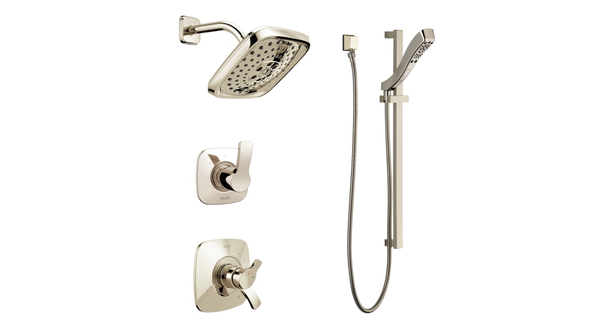Delta DSS-Tesla-17T01-H2O-PN TempAssure 17T Series Thermostatic Shower ...