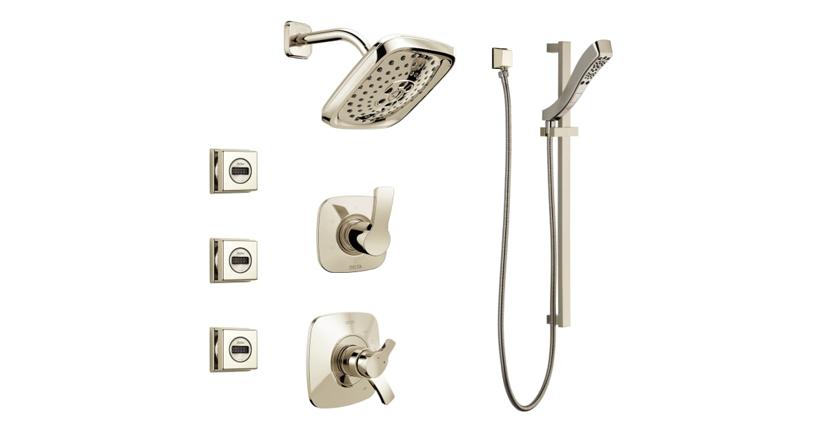 Delta DSS-Tesla-17T03-H2O-PN TempAssure 17T Series Thermostatic Shower ...