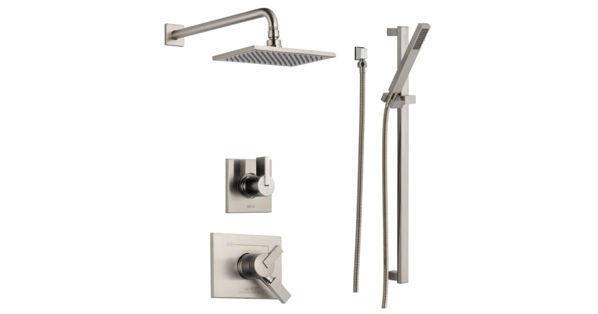 Delta DSS-Vero-1701SS Monitor 17 Series Dual Function Pressure Balanced ...