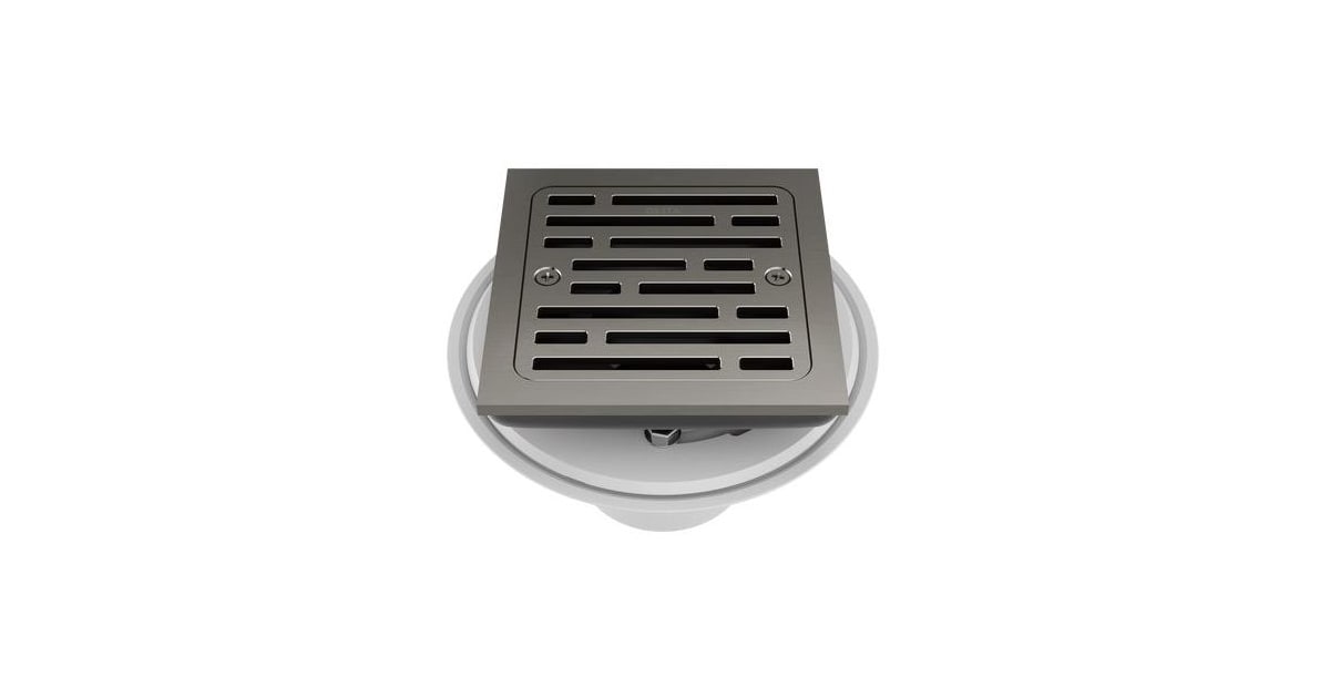 Delta DT062412-KS 4" Tile-In Square Shower Drain | Ferguson Home