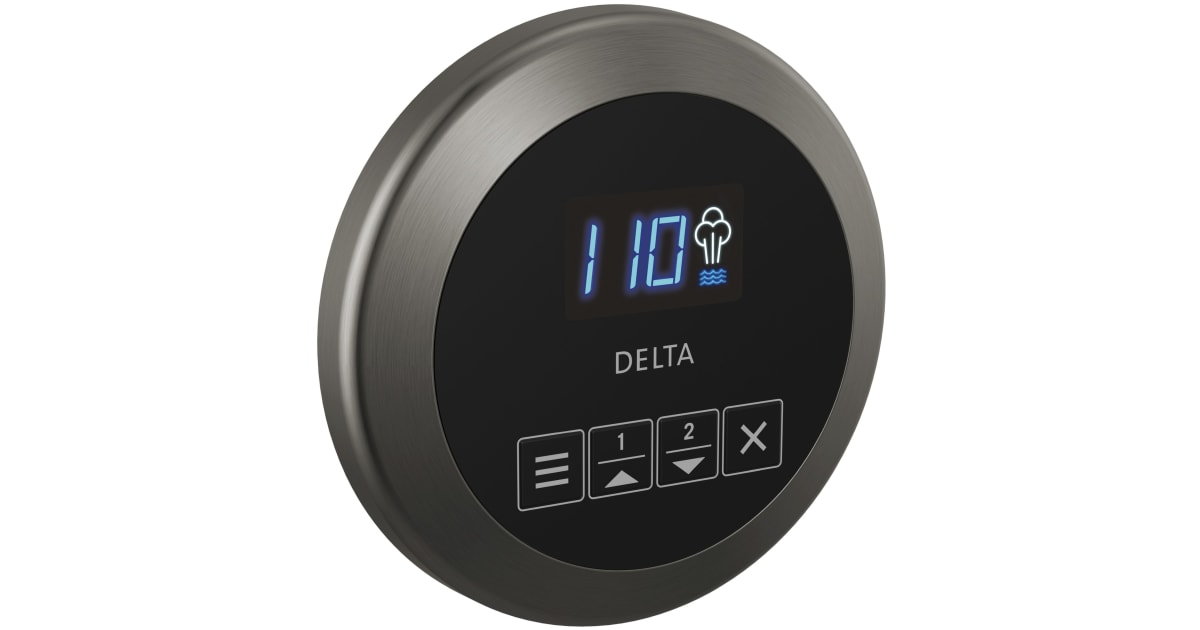Delta EP103307KSPR SteamScape Contemporary Round Steam Shower Control ...