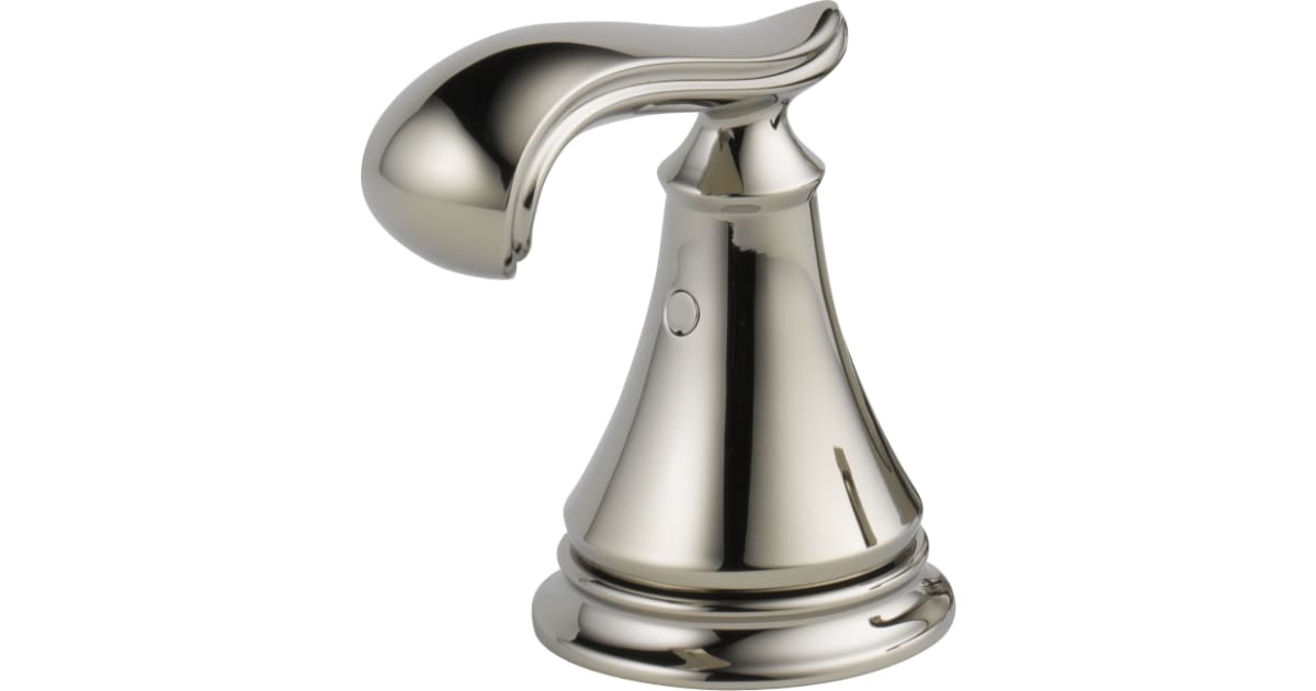 Delta H298PN Cassidy Set of Two French Curve Handles for Bath Faucet or ...