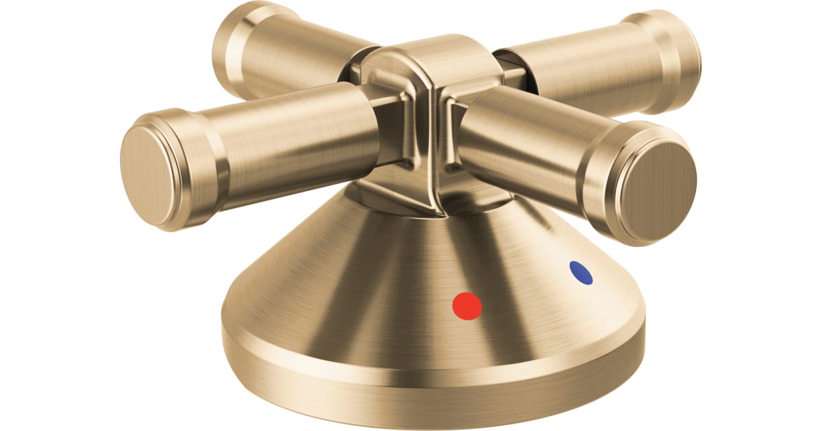 Delta H575CZ-PR Broderick Single Cross Handle for Roman Tub Filler ...