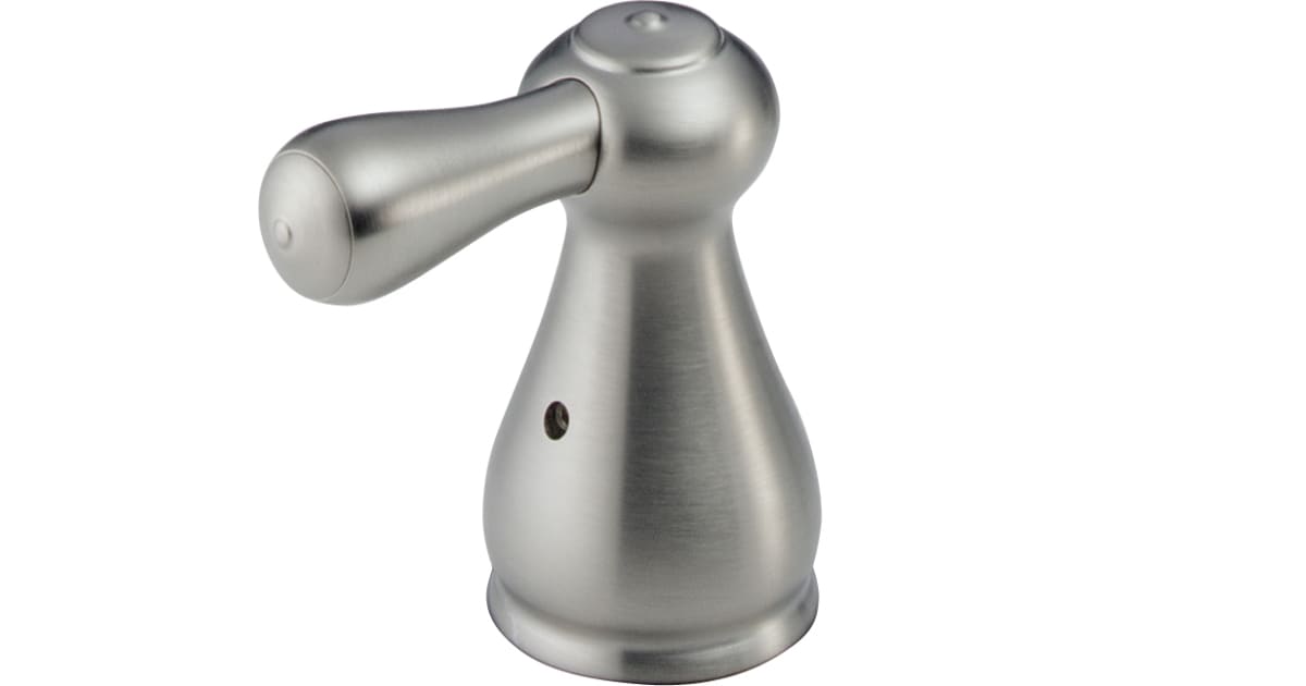 Delta H678SS Two Traditional / Classic Metal Lever Handle from the ...