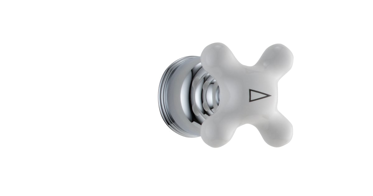 Delta H77 Neostyle Single Handle Porcelain Lever for 1300/1400 Series ...