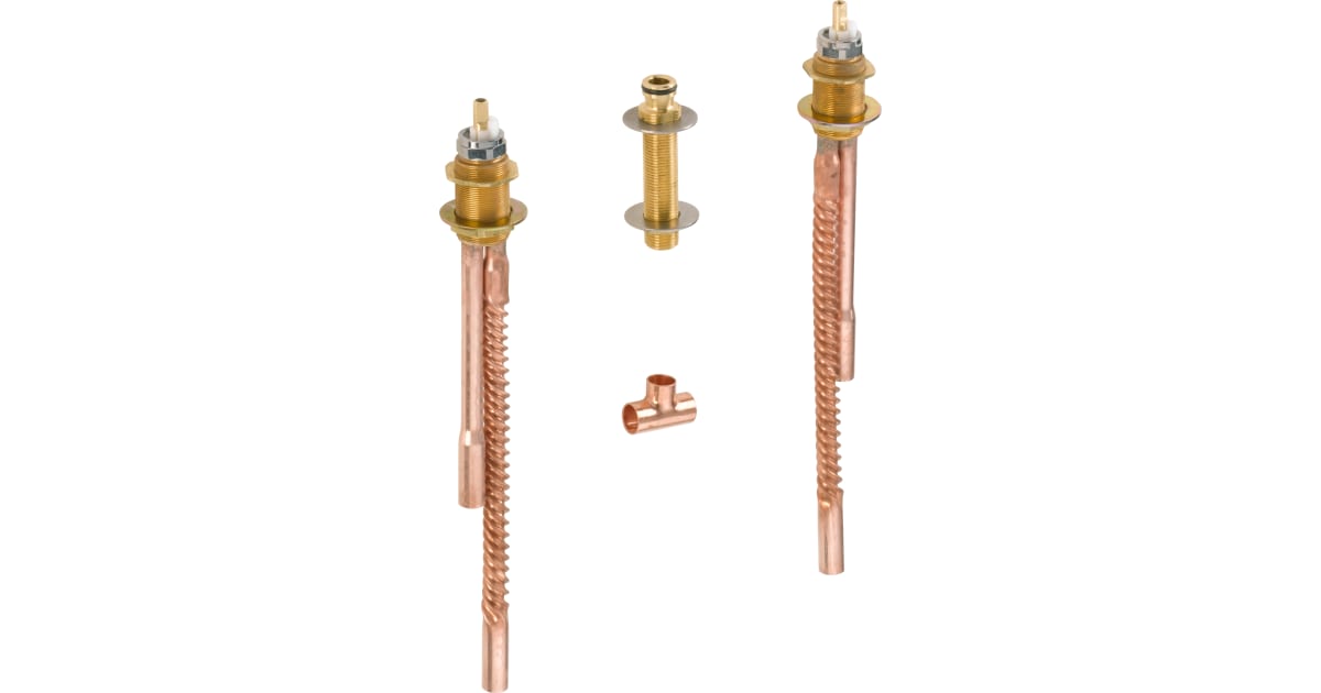 Delta R2700 Flexible 3 Hole Roman Tub/Whirlpool Faucet Rough In Kit ...