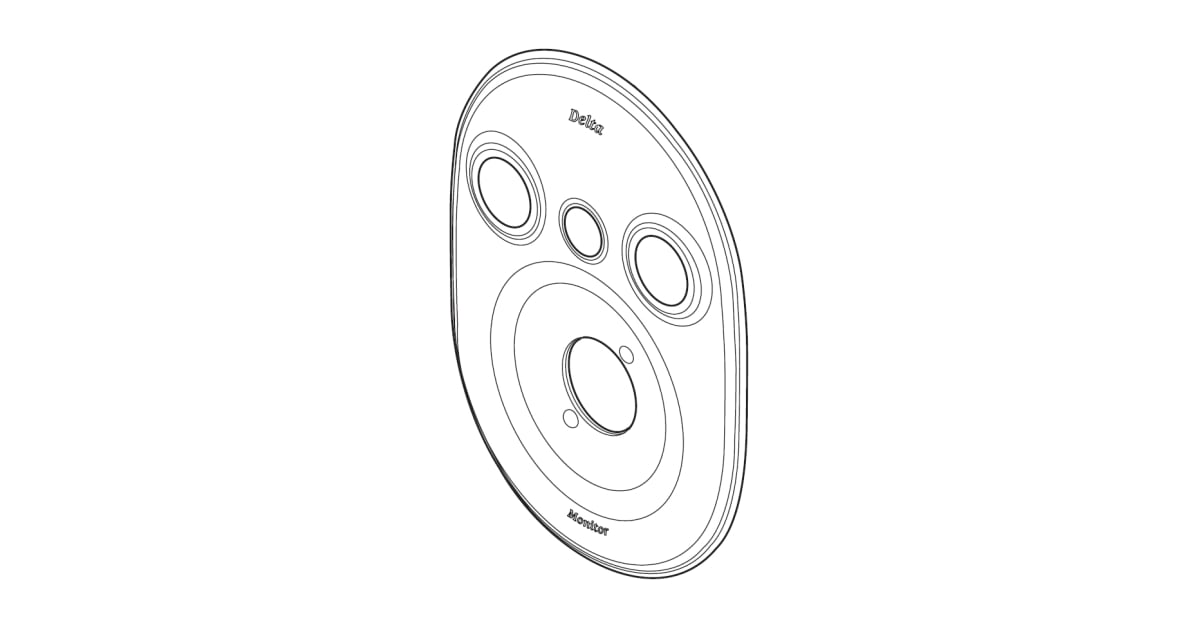 Delta RP34794 9-1/2" Escutcheon Plate for Single Hole Faucet | Ferguson ...