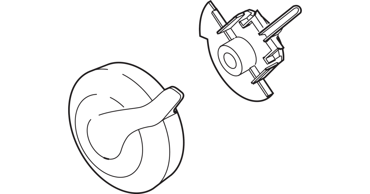 Delta RP52152SS Diverter Handle Assembly - Temperature | Ferguson Home