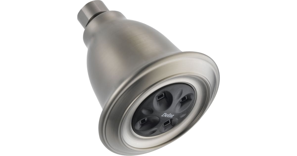 Delta RP54752SS 1.5 GPM Universal 3-7/8" Single Function Shower Head ...