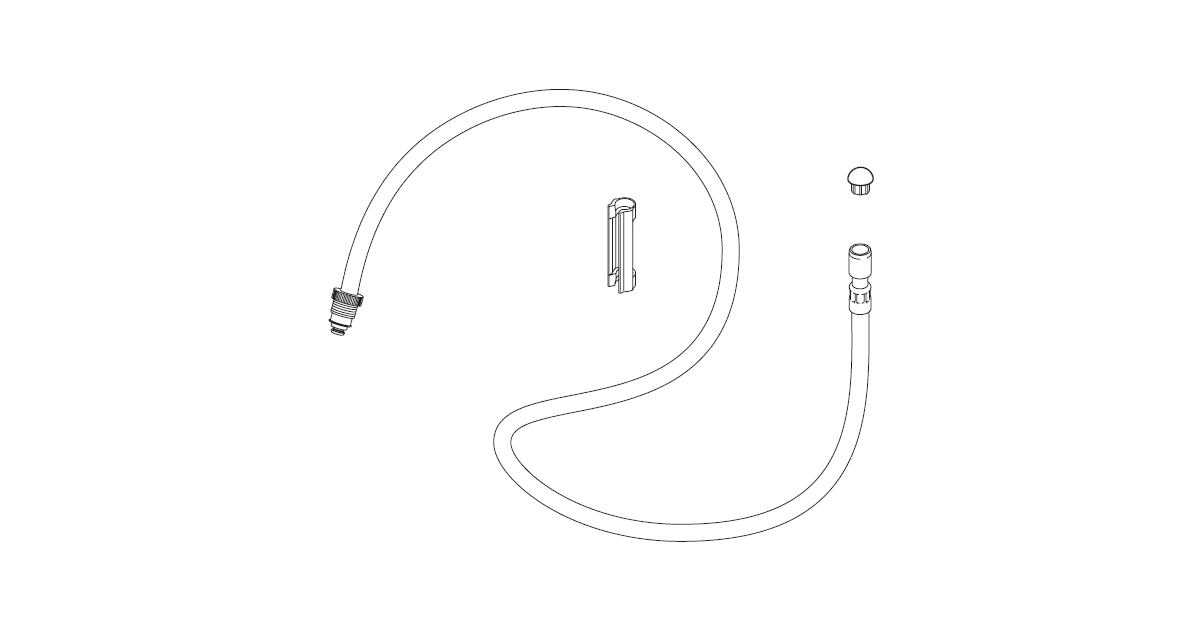 Delta RP74608 52" Alternative Pull Down Hose Assembly With Clip ...