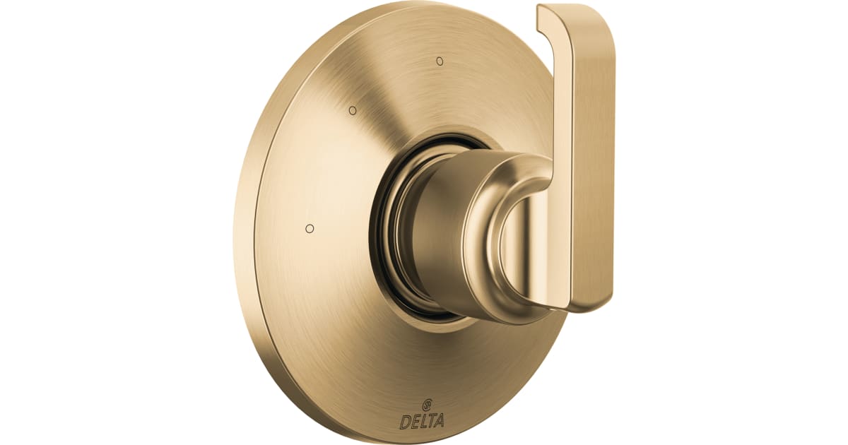 Delta T11889-CZ-PR Tetra Three Function Diverter Valve Trim Less Rough ...