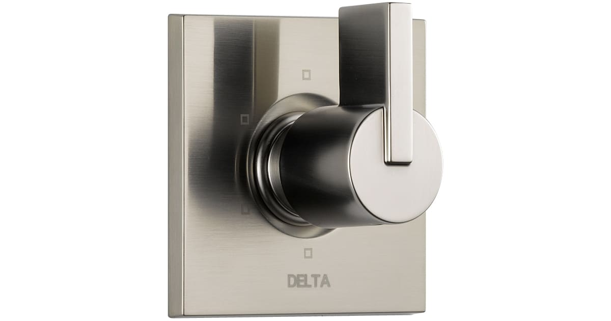 Delta T11953-SS Vero Six Function Diverter Valve Trim Less Rough-In ...