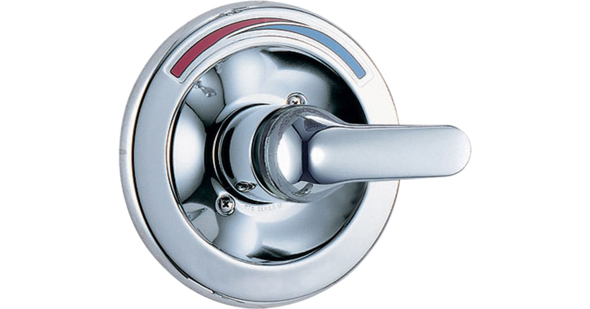 Delta T13091 Commercial Single Handle Monitor 13 Valve Trim Only with ...