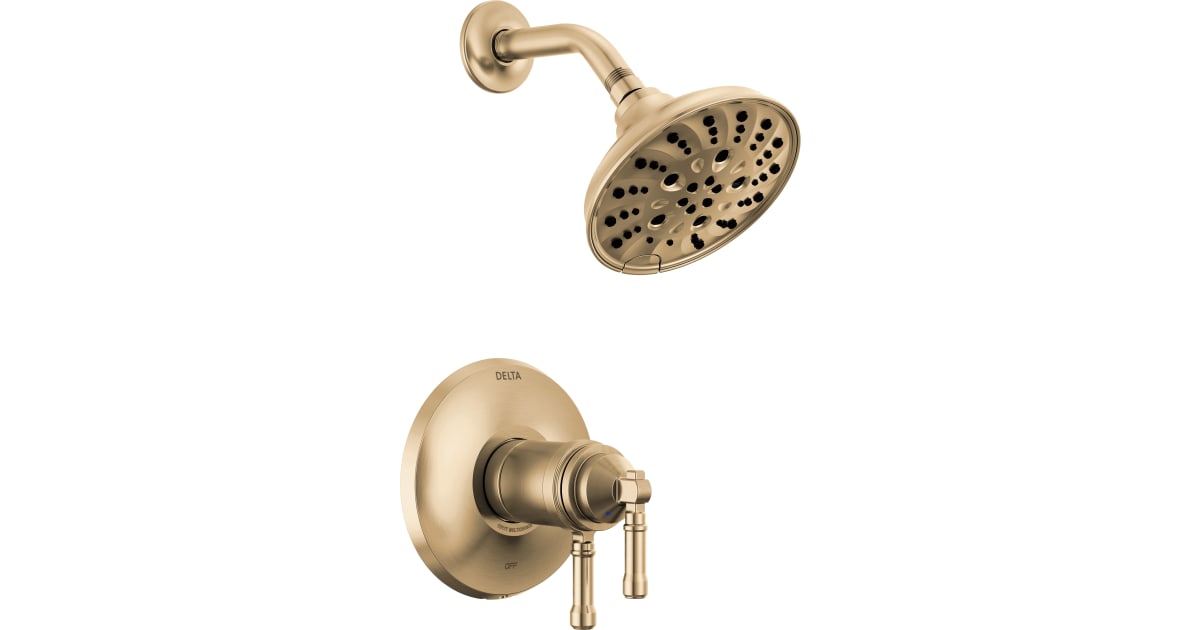 Delta T17T284-CZ-PR Broderick Tempassure 17T Series Dual Function ...