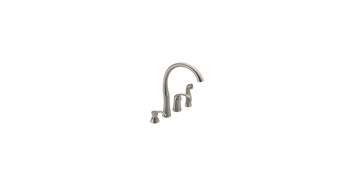 Delta 11946-SSSD-DST Bellini Side Spray Kitchen Faucet with Diamond ...