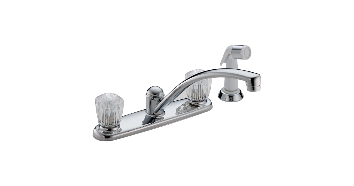 Delta 2402 Classic Side Spray Kitchen Faucet | Ferguson Home
