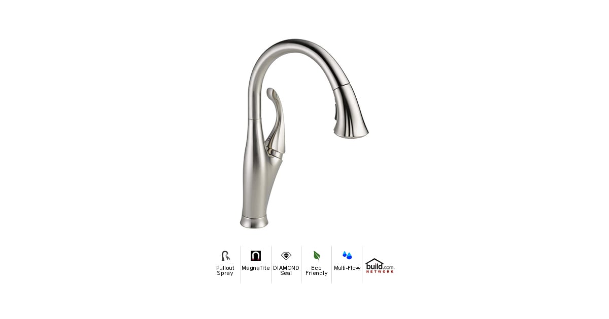 Delta 9192-SS-DST -LEGACY Addison Kitchen Faucet | Build.com