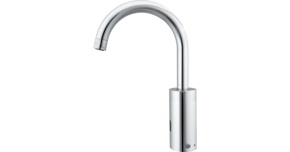 Delta DEMD-212LF Single Hole Bathroom Faucet with Electronic Sensor ...