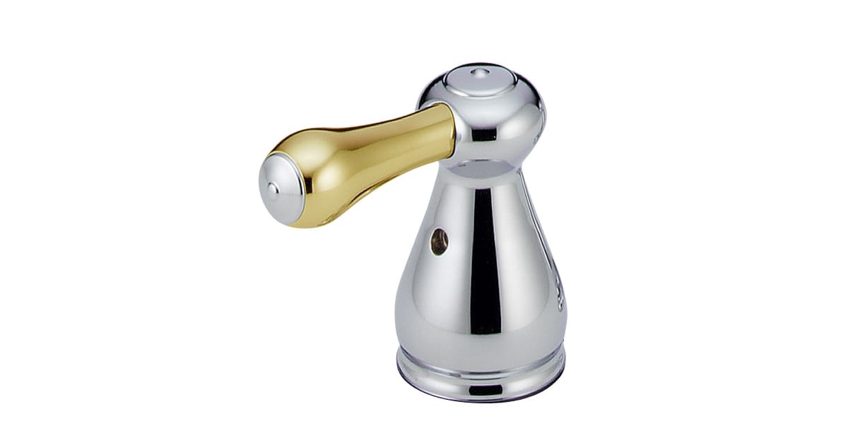 Delta H278-CB Two Metal Lever Handles from the Leland Collection ...