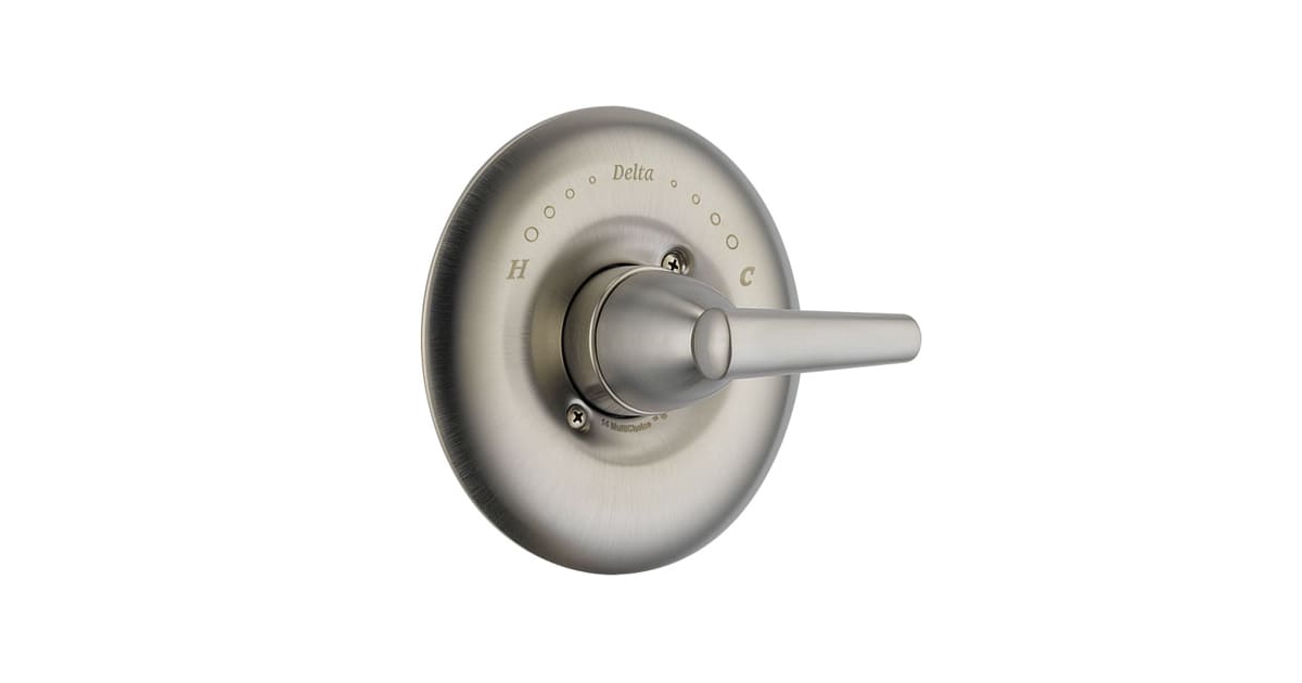 Delta T14082-SS Single Handle Monitor 14 Valve Trim Only from the Rizu ...