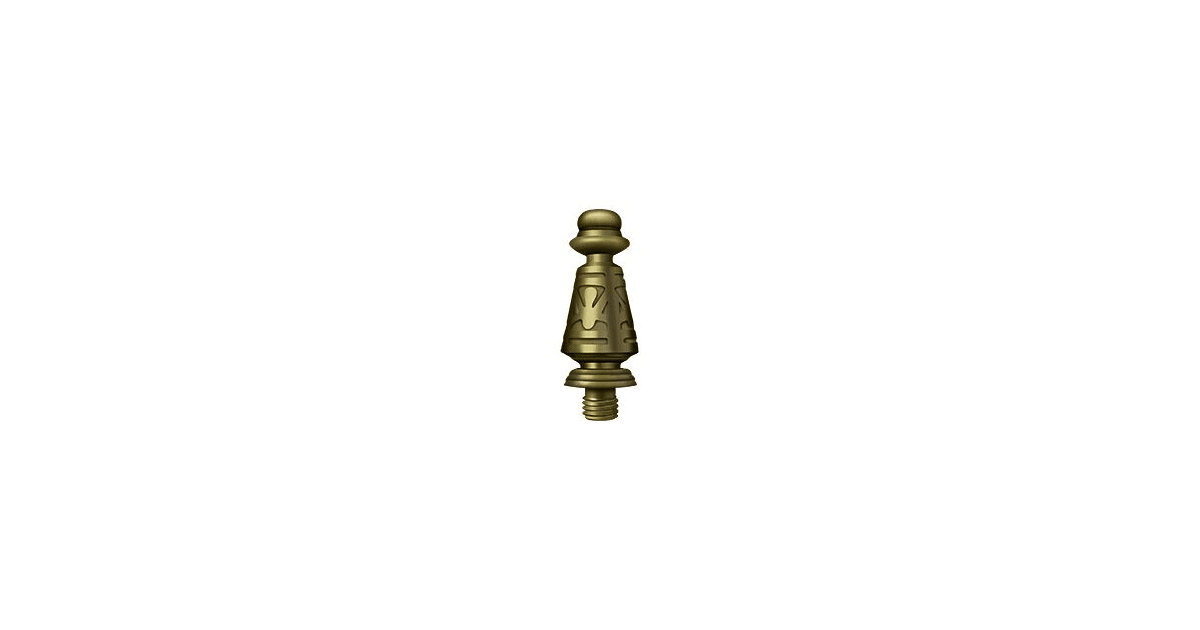 Deltana DSPUT5 1-7/16" Solid Brass Decorative Ornate Finials for Deltana Hinge | Build.com