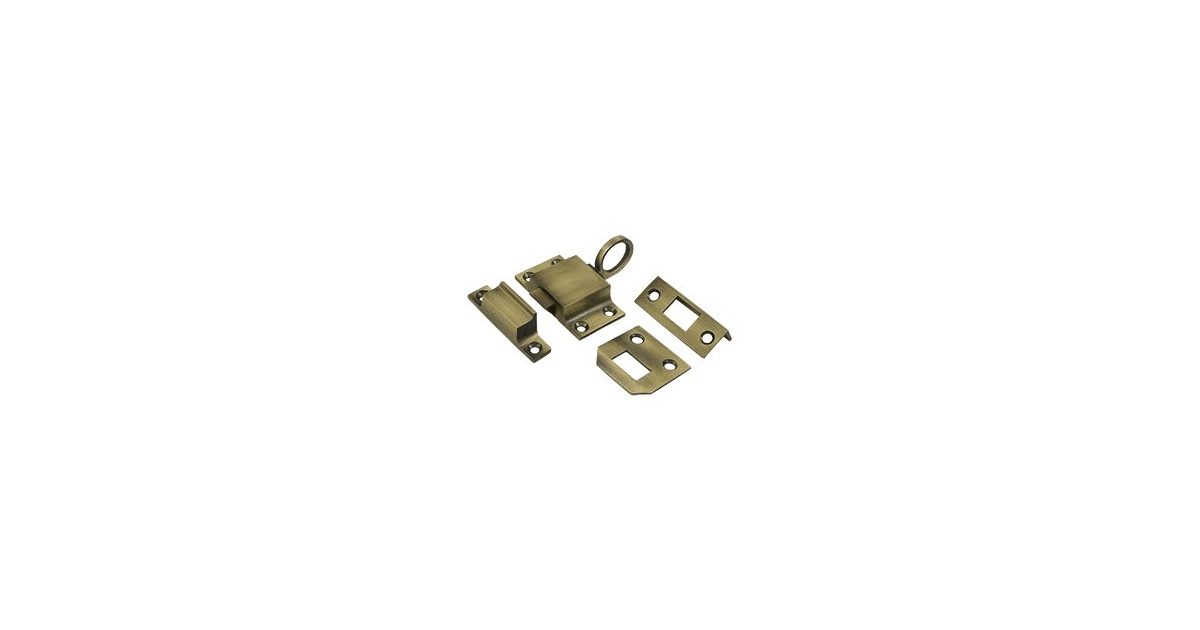 Deltana TC80U5 Solid Brass Transom Window Catch for Swinging Cabinet or ...
