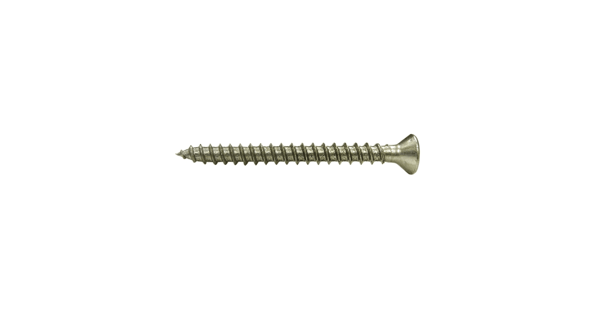 Deltana SCWST1020U15 2" #10 Steel Wood Screw - Sold In Singles ...