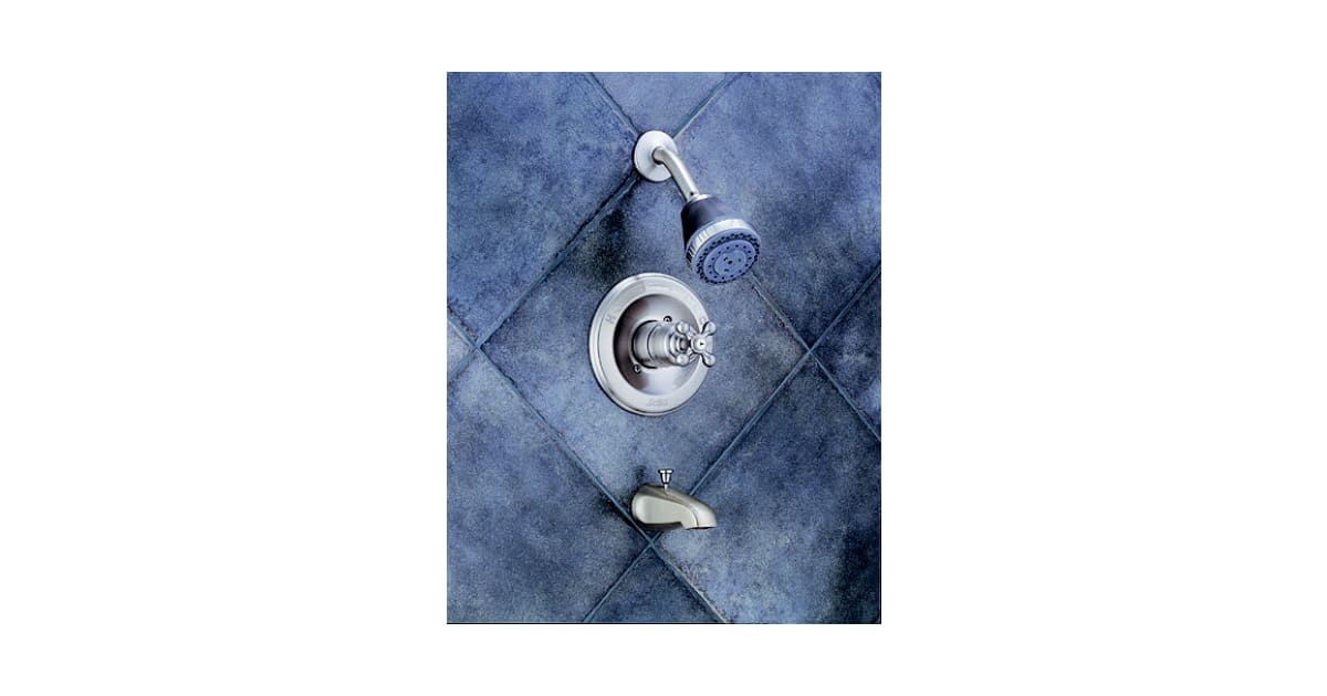 Delta Select 6620-SNLHP Faucet Tub and Shower Single Handle from the ...