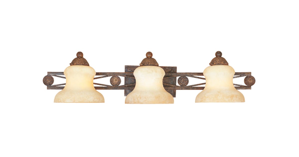 Designers Fountain 97803-VBG Three Light Down Lighting 31.5" Wide ...