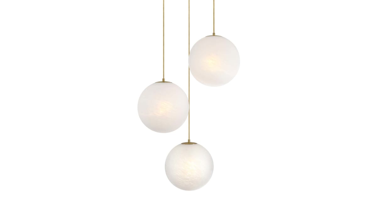 Designers Fountain D342M-3CHC-BG Pixie 3 Light 30" Wide Chandelier | Ferguson Home