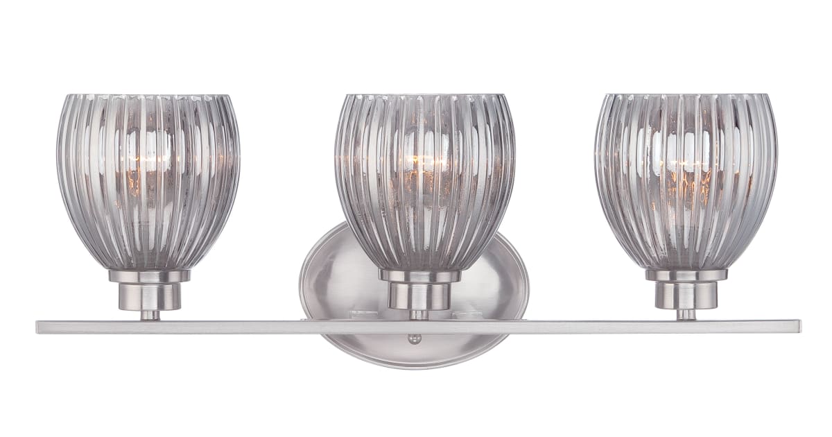 Designers Fountain 67703-SP Sonata 3 Light Vanity Light | Ferguson Home