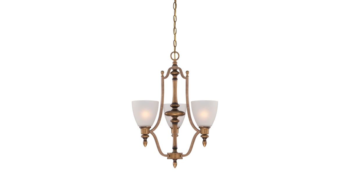 Designers Fountain 85683-ABS Isla 3 Light 1 Tier Mini Chandelier ...