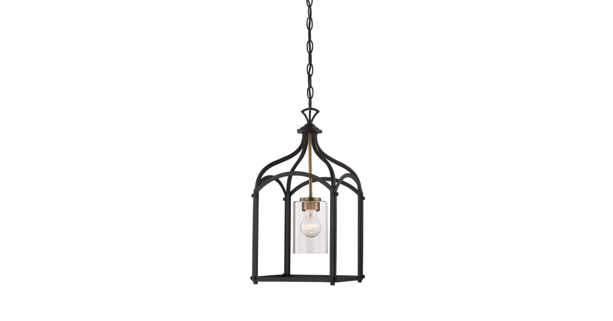 Designers Fountain 87651-ORB Avondale 1 Light Pendant with Clear Glass ...