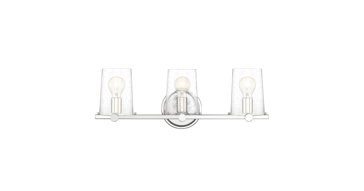 Designers Fountain 95803-CH Matteson 3 Light 25" Wide Bathroom Vanity ...