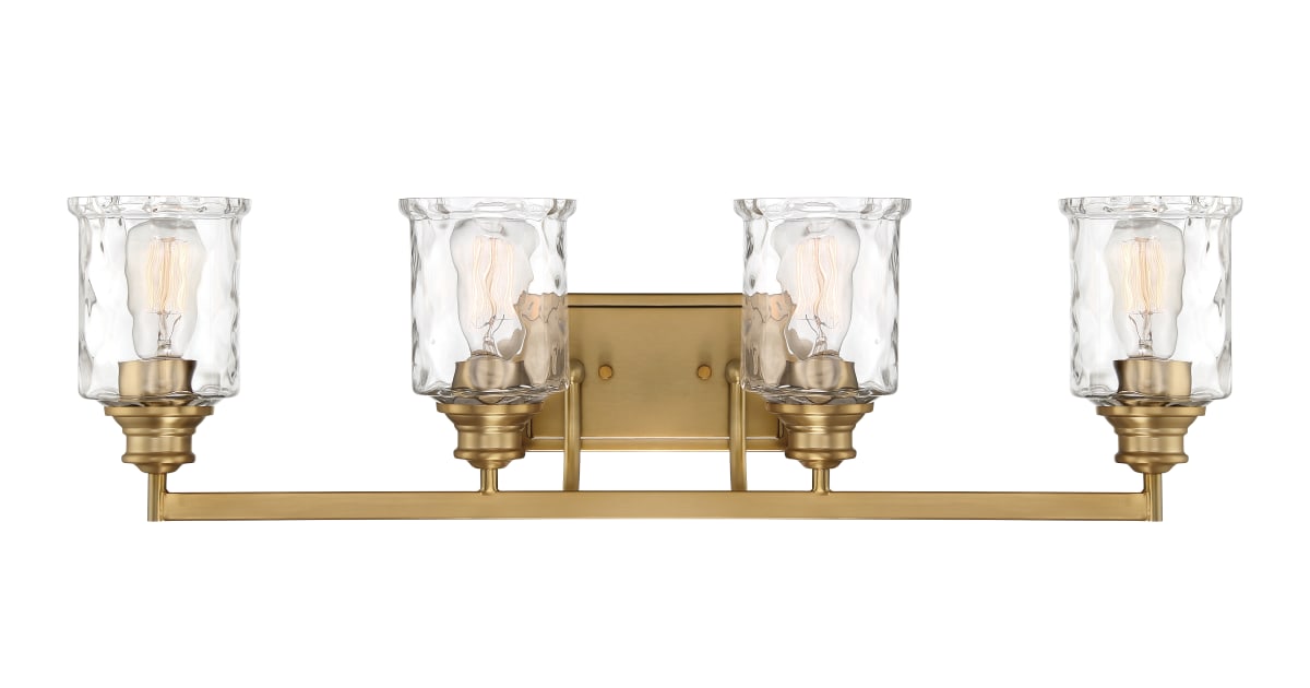 Designers Fountain 96304-BG Drake 4 Light 32" Wide Bathroom Vanity ...