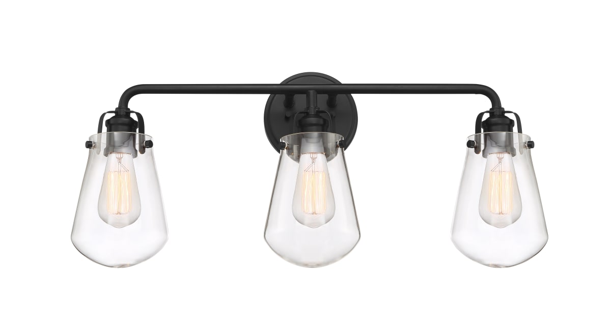 Designers Fountain D216M-3B-MB Elliott 3 Light 24" Wide Bathroom Vanity ...