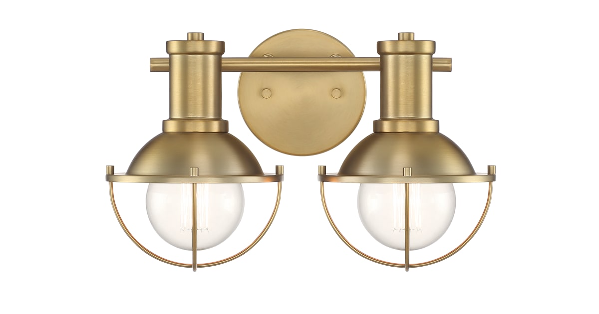 Designers Fountain D243M-2B-BG Dalton 2 Light 15" Wide Bathroom Vanity ...