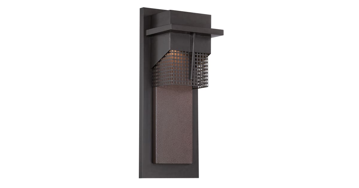 Designers Fountain LED32621-BNB Beacon 1 Light Outdoor LED Wall Sconce ...