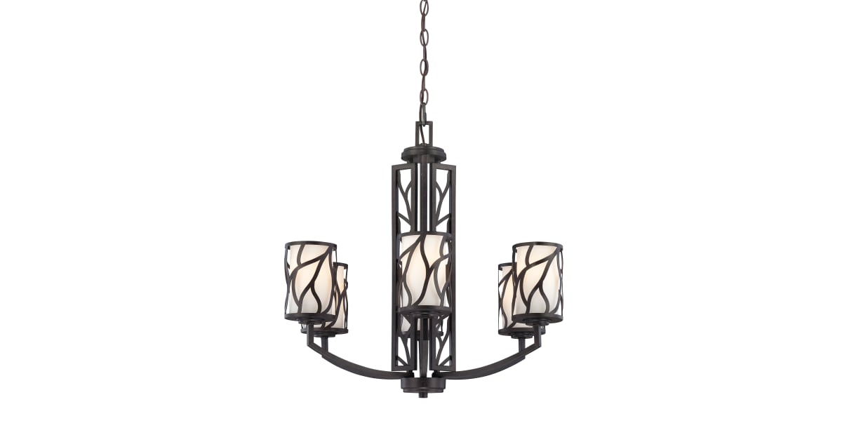 Designers Fountain 83786-ART 6 Light Up Lighting Chandelier from the ...