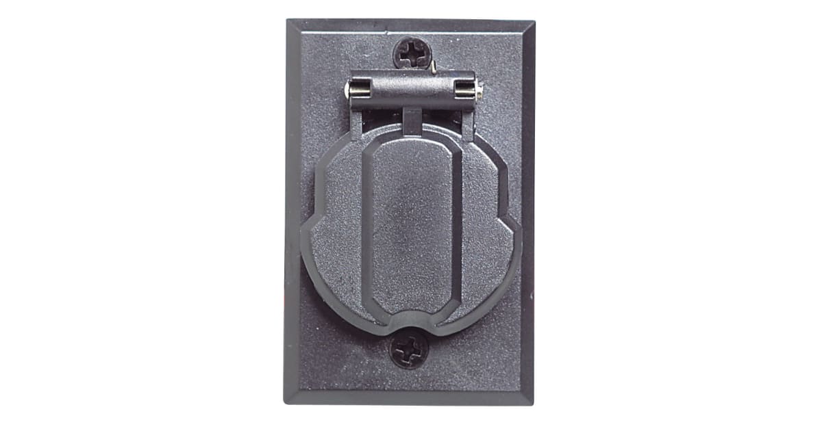 Design House 502112 Replacement Electrical Outlet For Outdoor Lamp Post ...
