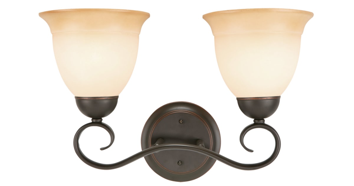 Design House 512640 Cameron Traditional / Classic 2 Light Up Lighting ...