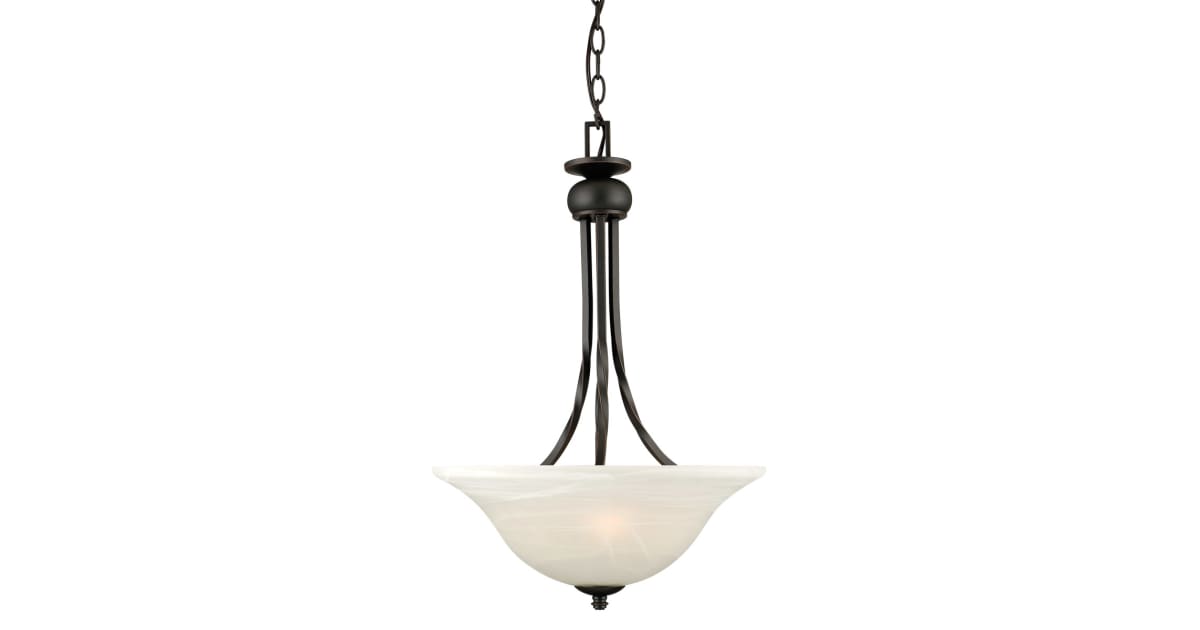 Design House 514950 Drake Rustic 2 Light Up Lighting Pendant with ...
