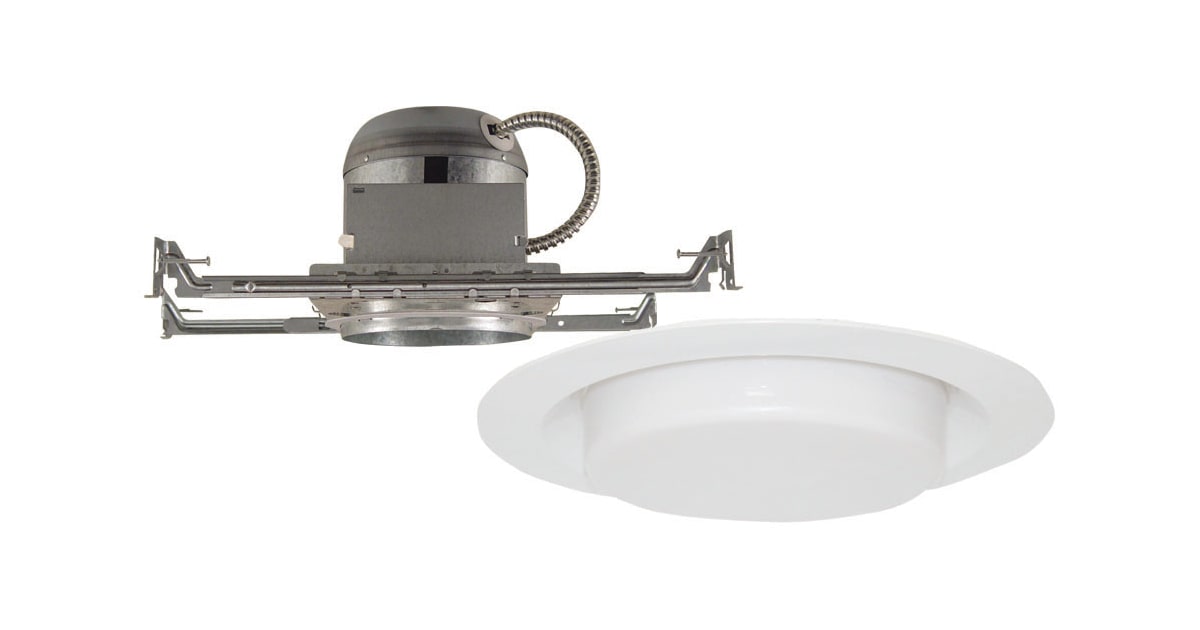 Design House 515056 6" Recessed Light Kit with White Drop Lens ...