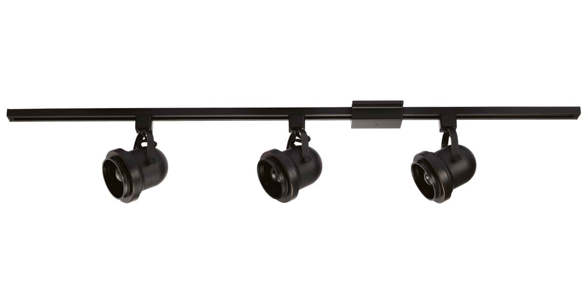 Design House 517037 Cayman 3 Light 4ft. Single Circuit Track Lighting ...