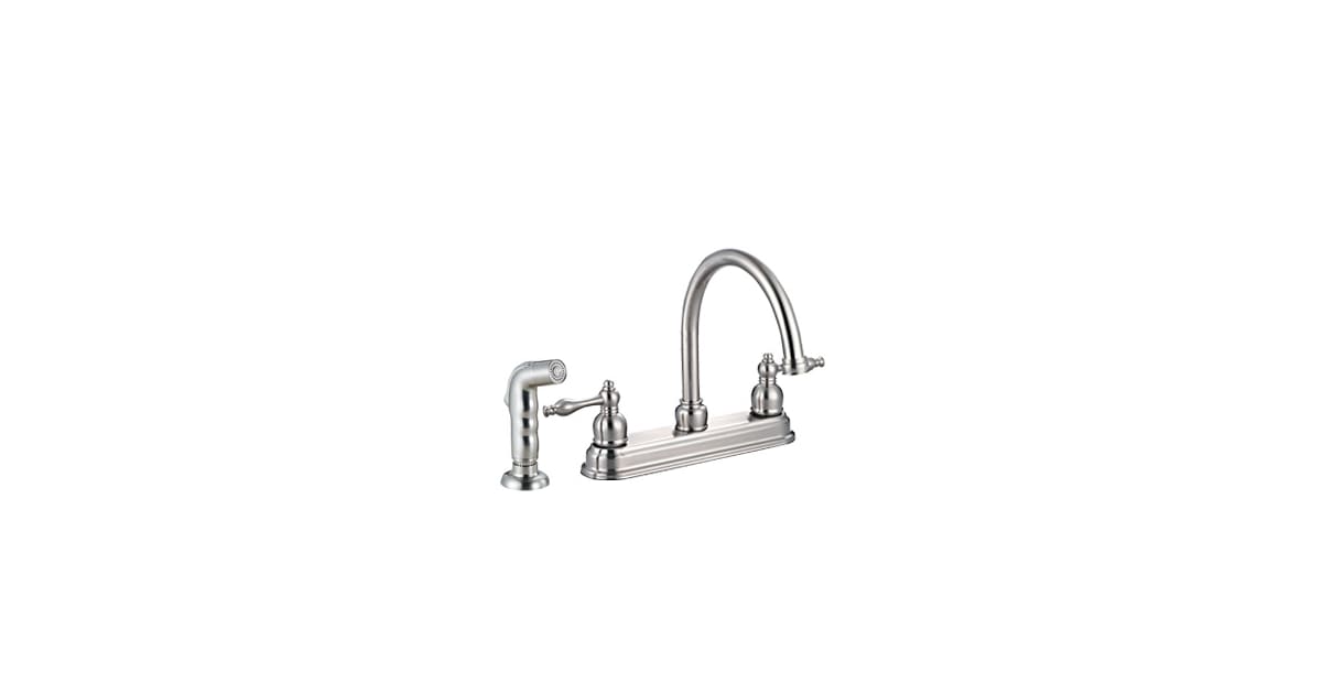 Design House 528059 Double Handle Kitchen Faucet | Ferguson Home